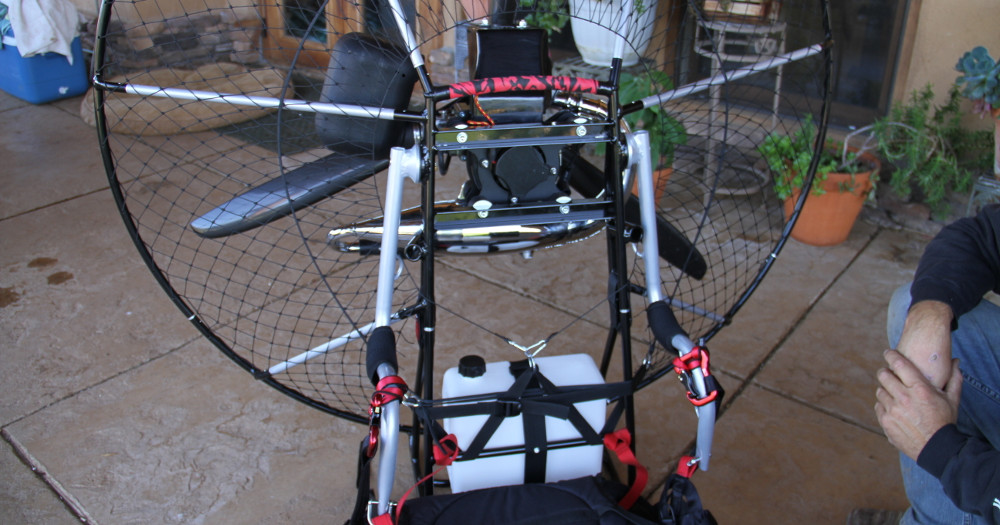 BlackHawk Kestrel Paramotor Frame / Cage – Florida Powered Paragliding