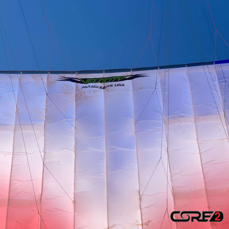 Velocity Core Paraglider – Florida Powered Paragliding