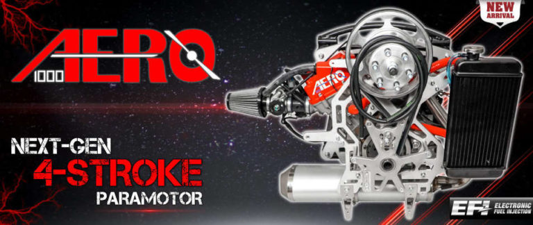 BlackHawk Aero 1000 4-Stroke Paramotor – Florida Powered Paragliding
